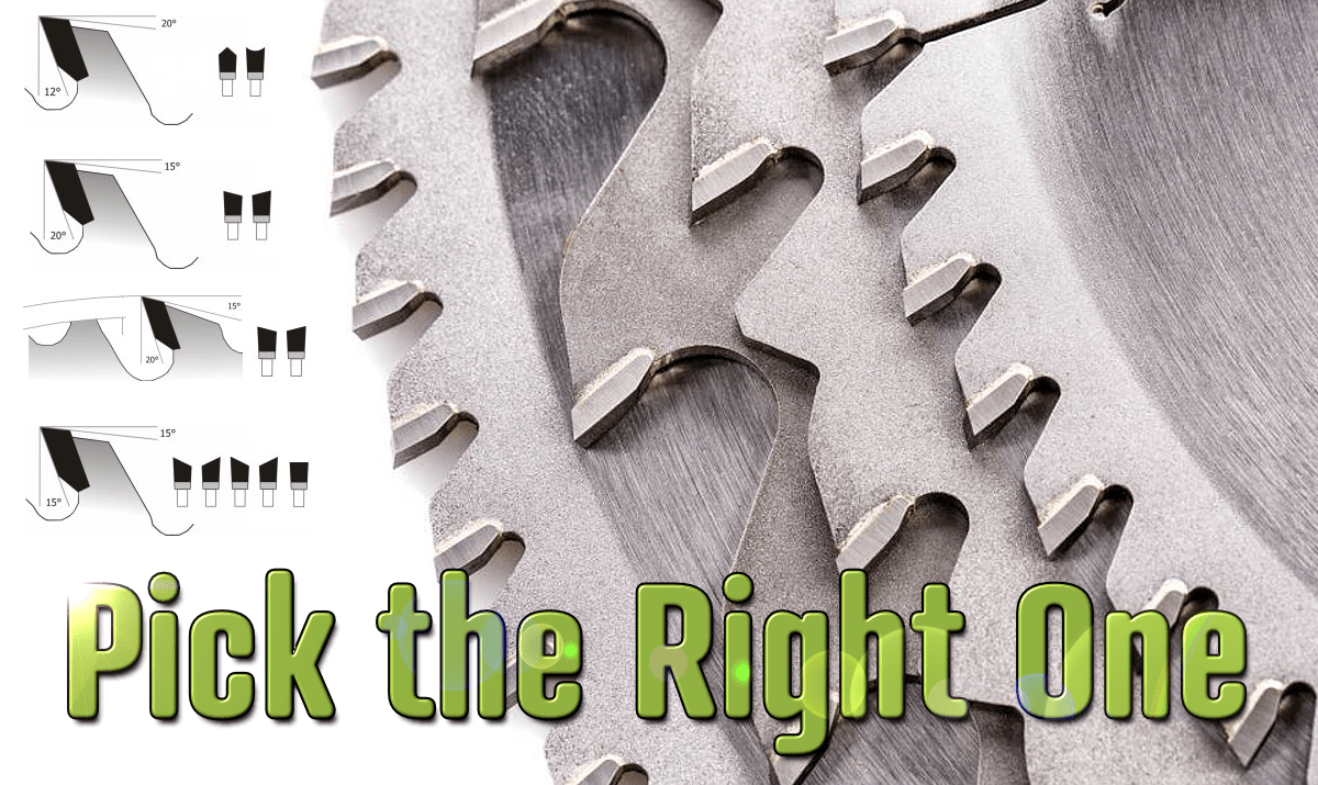 The right saw blade for the job